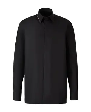 Givenchy Logo Detailed Collared Shirt