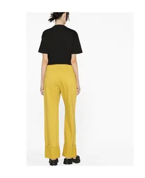 P.a.r.o.s.h Logo Straight Casual Pants