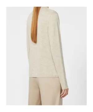 Max Mara Pittura Long-sleeve Sweater - Beige