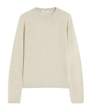 Max Mara Pittura Long-sleeve Sweater - Beige