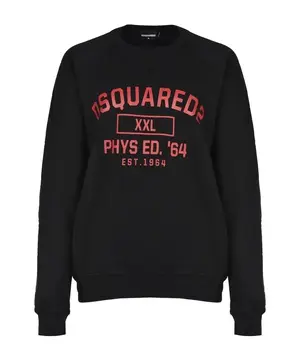 Dsquared2 Crewneck Logo Print Sweatshirt