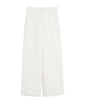 Max Mara Merlot Wide Leg Trousers