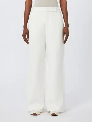 Max Mara Merlot Wide Leg Trousers