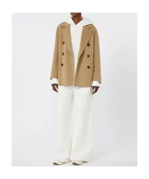 Max Mara Merlot Wide Leg Trousers