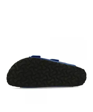 BIRKENSTOCK Double Belted Round Head Slippers - Blue