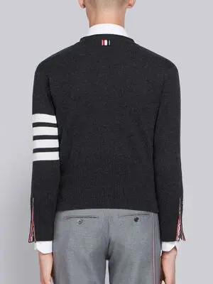Thom Browne 4-bar Knitted Cardigan
