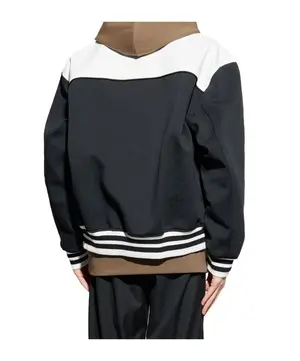 Mcm München Varsity Bomber Jacket - Black