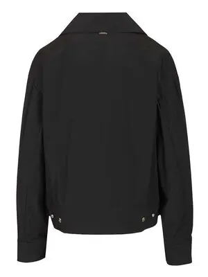 Herno Zip-up Collared Jacket - Black
