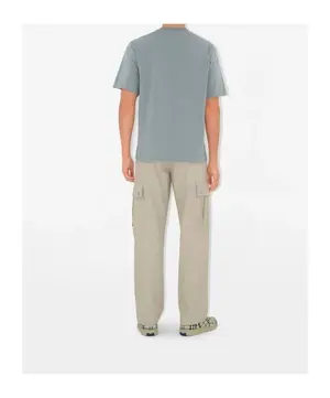 Burberry Logo Appliqué Cotton T-shirt - Gale