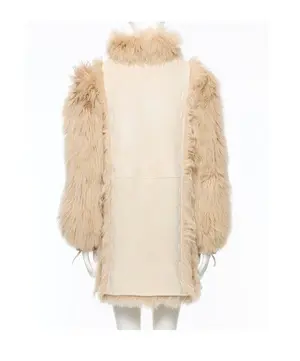 Valentino Garavani Long Sleeve Fur Jacket