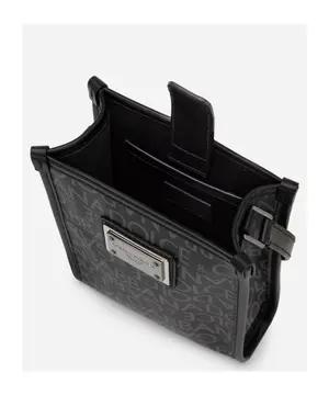 Dolce & Gabbana Small Logo Print Shopper Bag