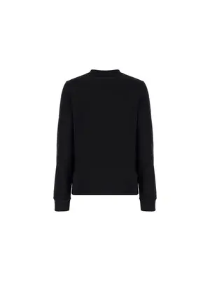 Moschino 3d Logo Sweatshirt - Black