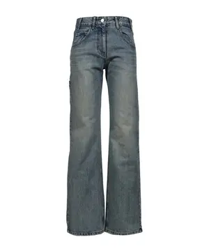 OPEN YY Frayed Hem Jeans