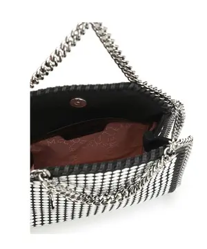Stella McCartney Falabella Tiny Embellished Tote Bag - Black