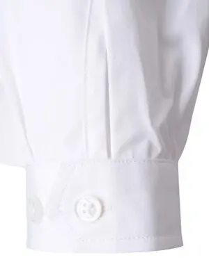 Thom Browne Long Sleeve Cropped Shirt
