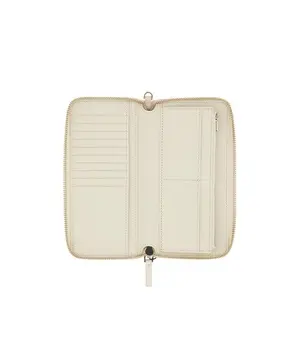 Marc Jacobs Continental Zipped Wallet - Ivory