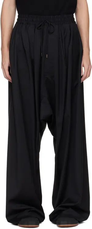 VIVIENNE WESTWOOD Drawstring Balloon Trousers - Black