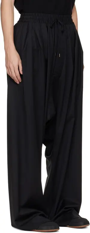 VIVIENNE WESTWOOD Drawstring Balloon Trousers - Black