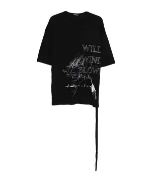 ANN DEMEULEMEESTER Dieter Wild Wind Blows High Comfort T-shirt