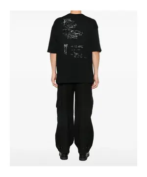 ANN DEMEULEMEESTER Dieter Wild Wind Blows High Comfort T-shirt