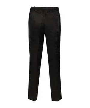 Dries Van Noten Straight Leg Pants With Drawstring Waistband