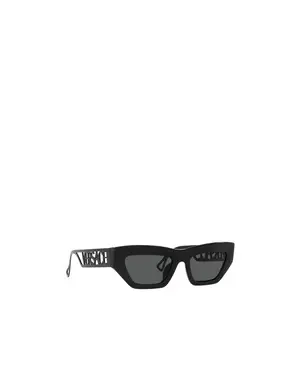 Versace Logo Rectangular Sunglasses