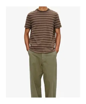 A.p.c. Striped Crewneck T-shirt