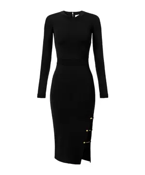 Elisabetta Franchi Embellished Knit Dress