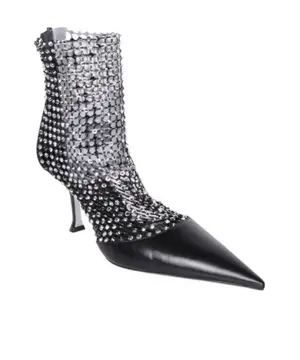 Rene Caovilla Embellished Pointed-toe Pumps