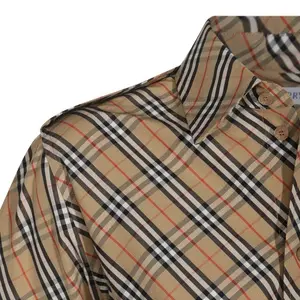 Burberry Checked Belted Mini Dress