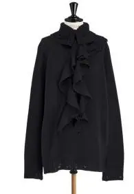 Dior Ruffled Turtleneck Sweater