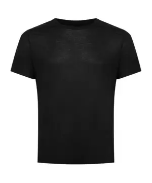 Rick Owens Sheer Short Sleeved T-shirt - Black