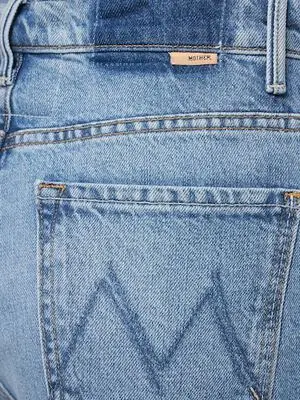 MOTHER The Undercover Fray Denim Shorts