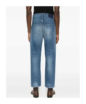 MAISON MARGIELA Whiskering Effect Jeans - Blue