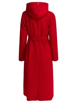 Herno Belted Hooded Coat