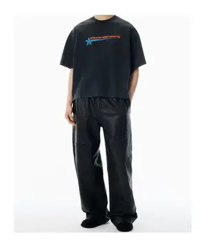 Alexander Wang Star Patterned Crewneck T-shirt