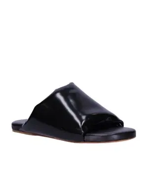 Bottega Veneta Cushion Slides - Black