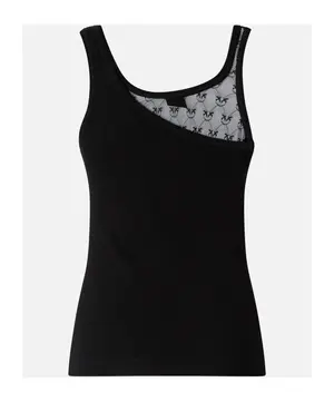 Pinko Love Birds Vest Top