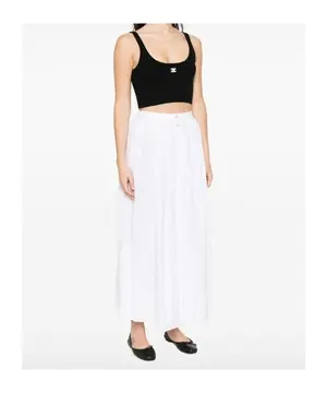 Celine Triomphe Embroidered Athletic Cotton Bra