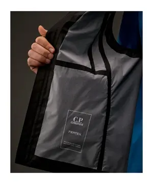 C.P. COMPANY Transformable Hooded Jacket - Black