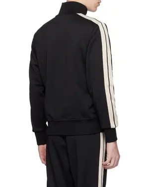 Palm Angels Logo Embroidered Zipped Jacket