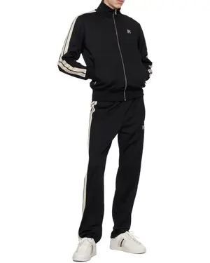 Palm Angels Logo Embroidered Zipped Jacket