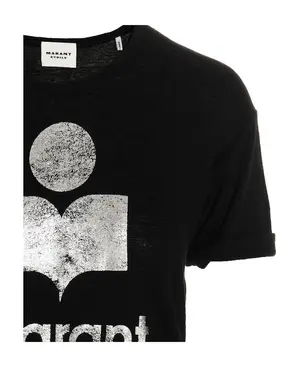 Isabel Marant Étoile Koldi Logo T-shirt