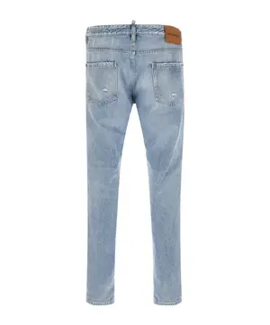 Dsquared2 Teddy Logo Patch Jeans