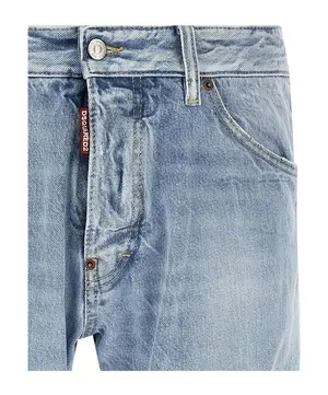 Dsquared2 Teddy Logo Patch Jeans
