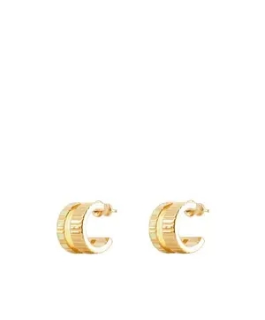 IVI Mini Slot Earrings - Yellow