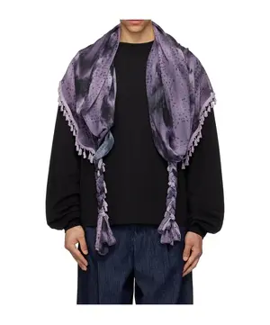 We11Done Scarf Long-sleeved T-shirt