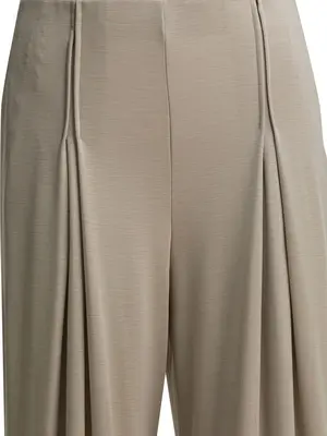 Max Mara Pleated Wide-leg Trousers