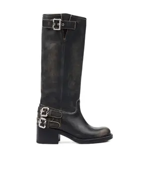 Chloé Dakota Knee-high Buckled Boots