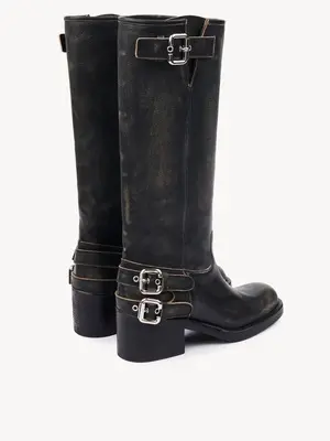 Chloé Dakota Knee-high Buckled Boots